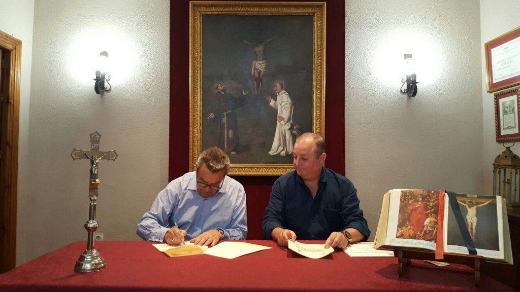 Hermanamiento con la Hermandad Nacional Monárquica